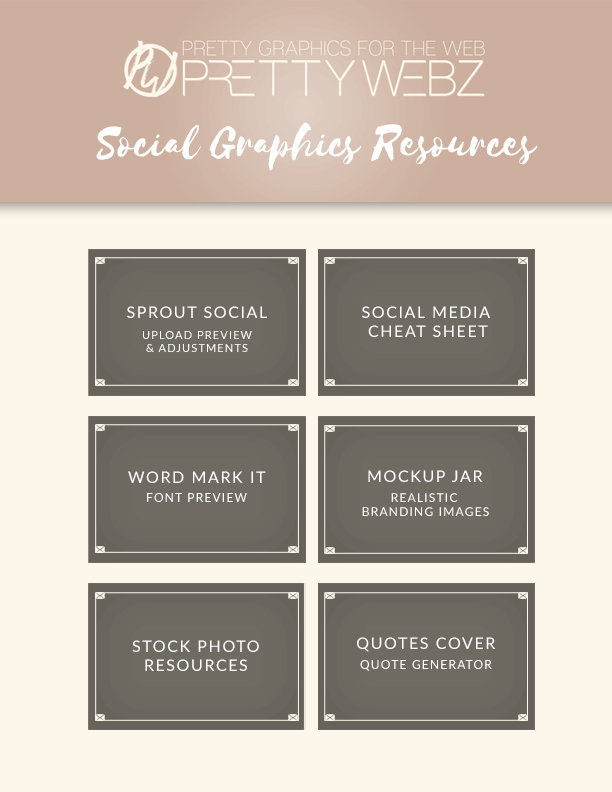 6 Social Media Graphics Resources to Save Loads of Time - PrettyWebz ...