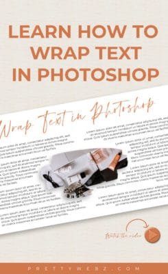 Wrap Text Layout Photoshop Tutorial - PrettyWebz Media Business ...